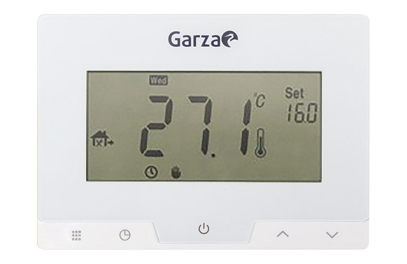 TERMOSTATO DIGITAL PROGRAMABLE GARZA BL
